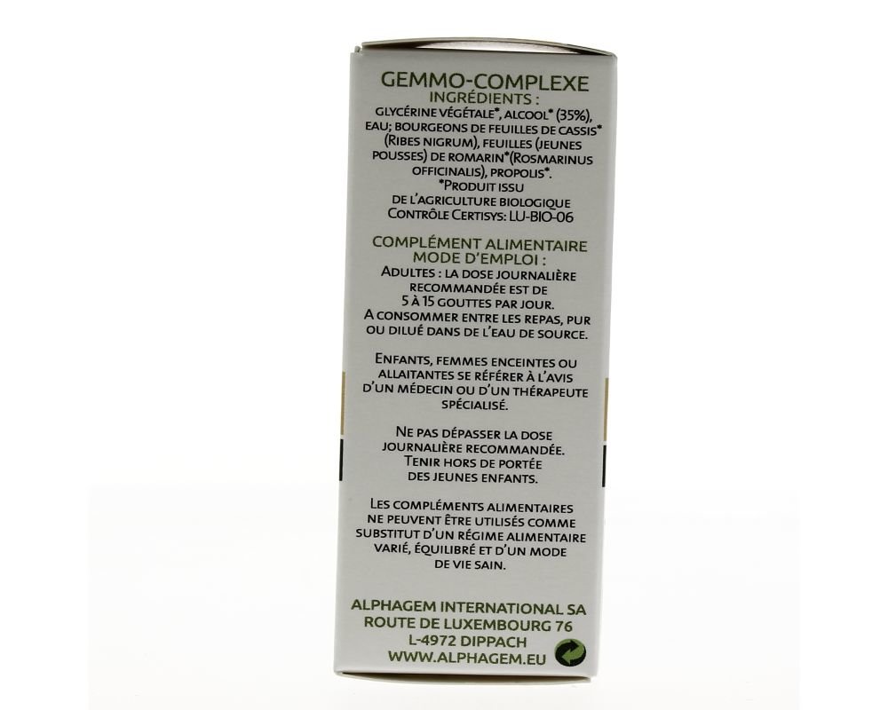 GEM-ALL - Gemmo-Complexe 01 Protection - Bio - Alphagem - 15 ml