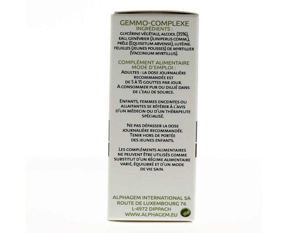 GEM-OCULO - Gemmo-Complexe 12 Vue - Alphagem - 50 ml