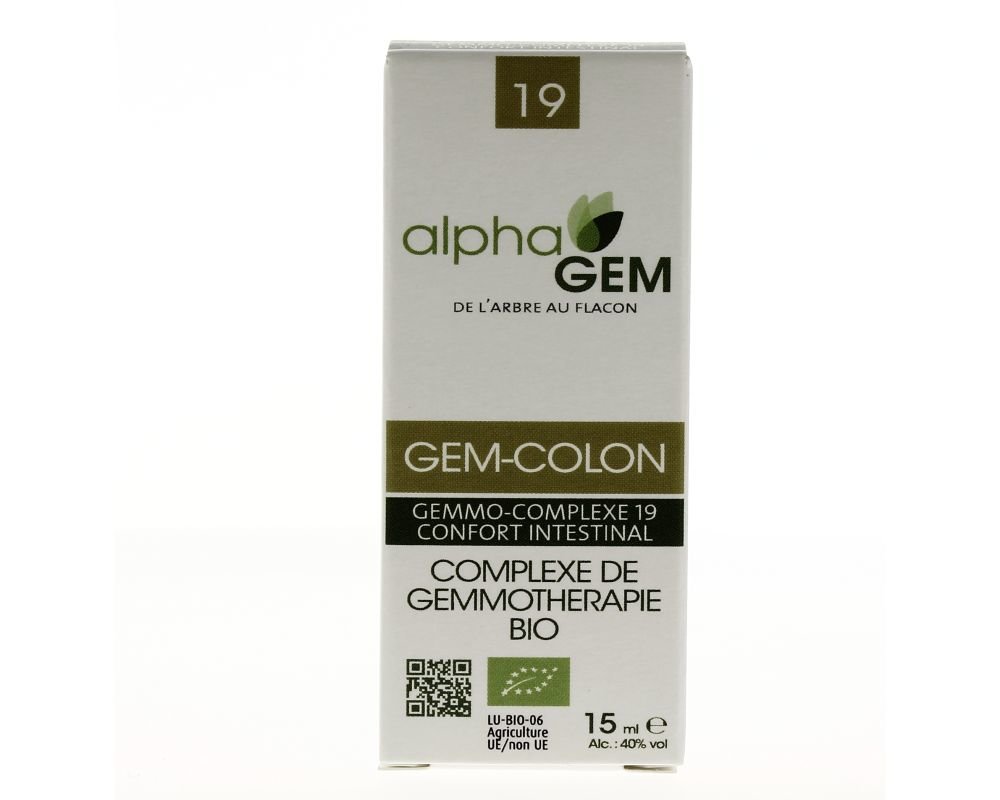 GEM-COLON - Gemmo-Complex 19 Comfort Intestinal Bio - Alphagem - 50 ml