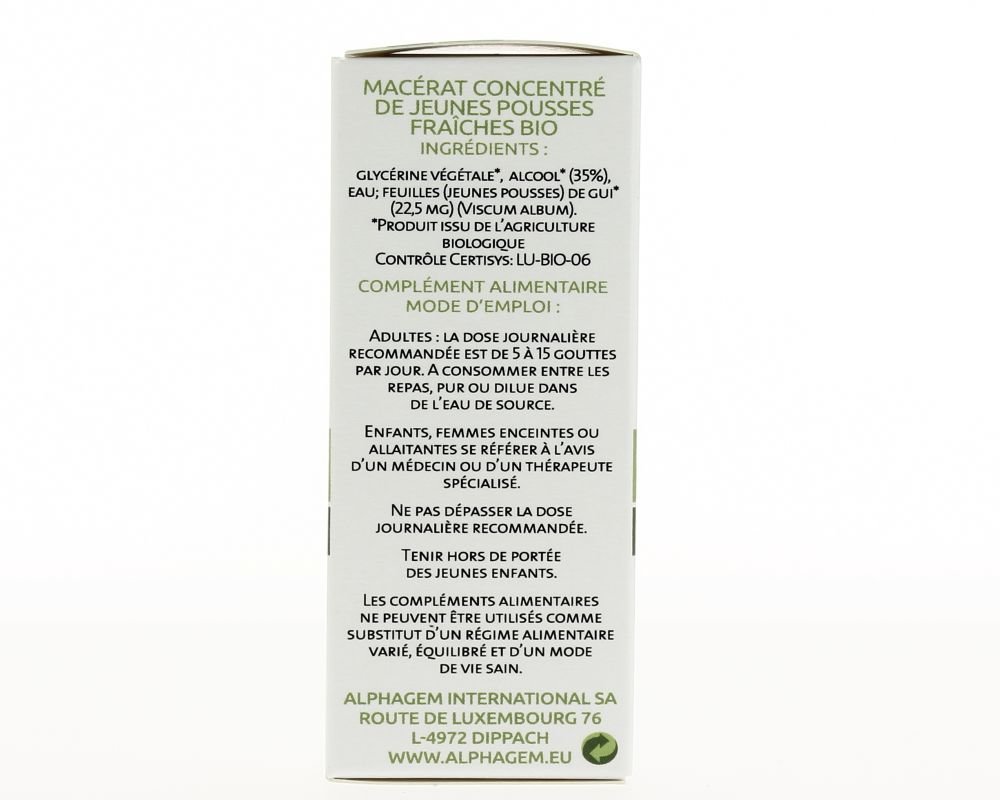 Bourgeon de gui - Bio - Alphagem - 15 ml
