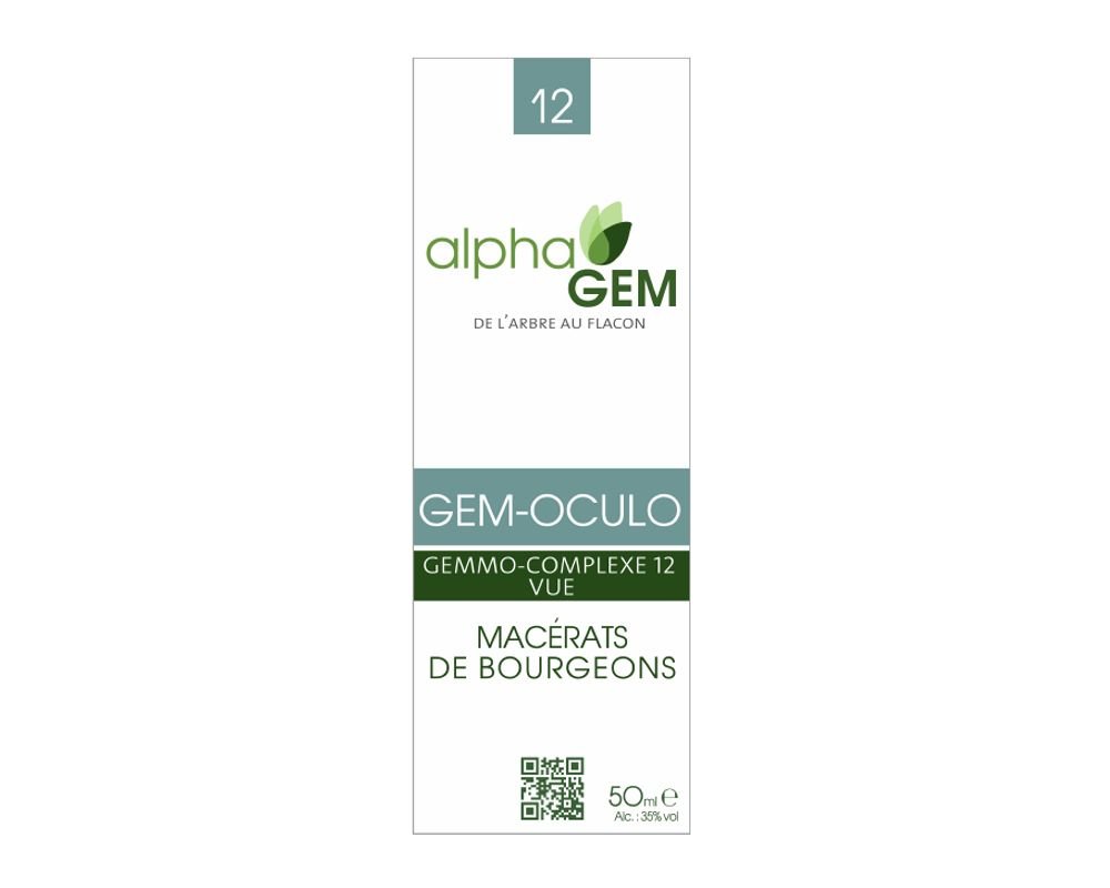 GEM-OCULO - Gemmo-Complexe 12 Vue - Alphagem - 50 ml