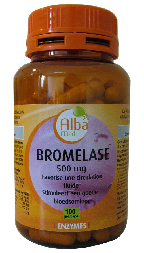 Compléments alimentaires : enzyme minceur - Bromelase - 100 gélules ...