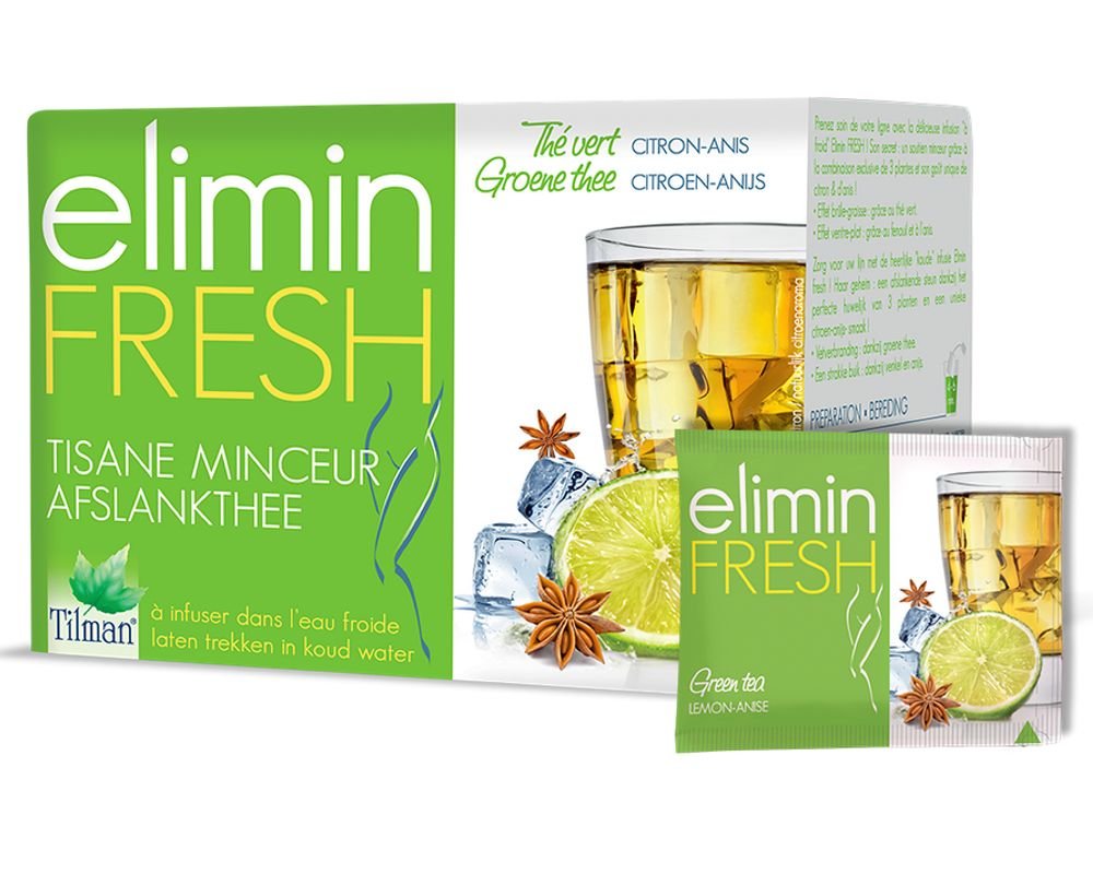Infusion Elimin Fresh (Anis - Lemon): fresh drink that burns fat.