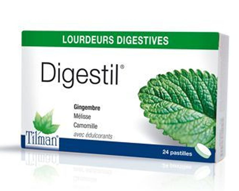 Digestil: complément anti-lourdeurs digestives (24 pastilles ...