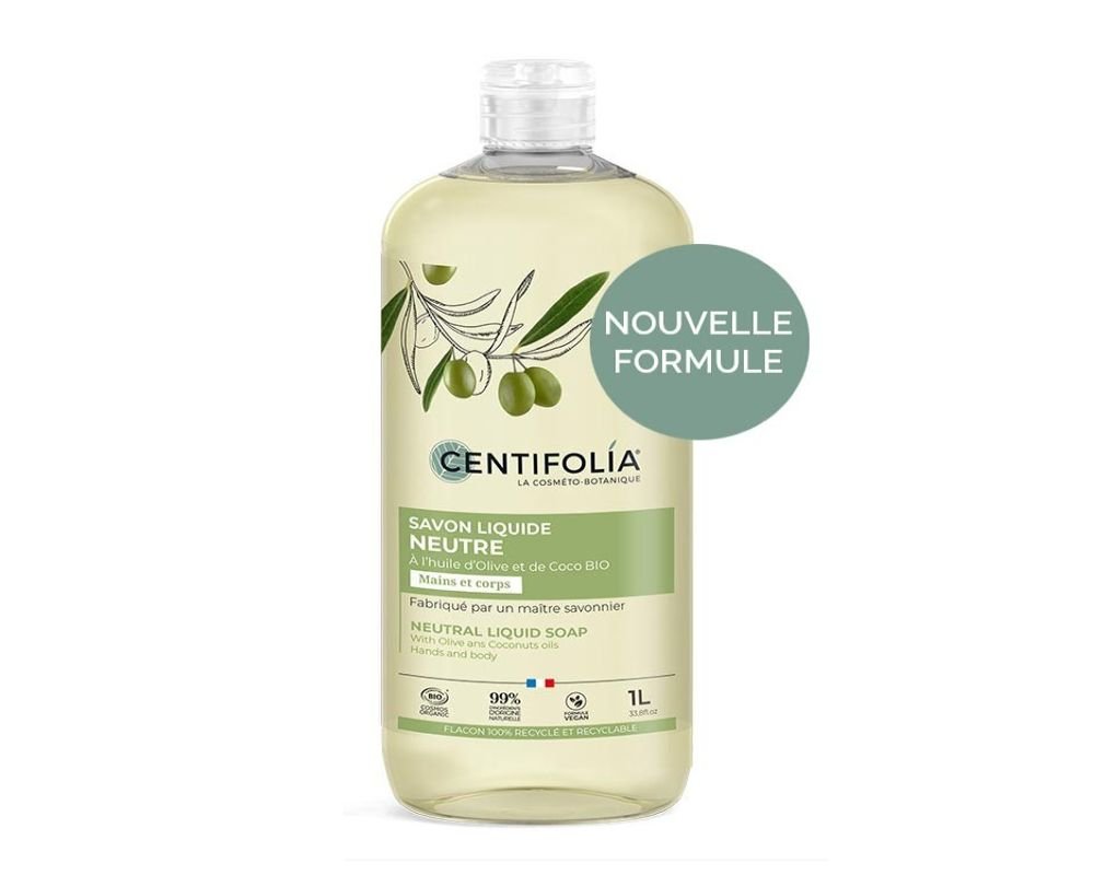 Savon liquide neutre - 1L - Centifolia