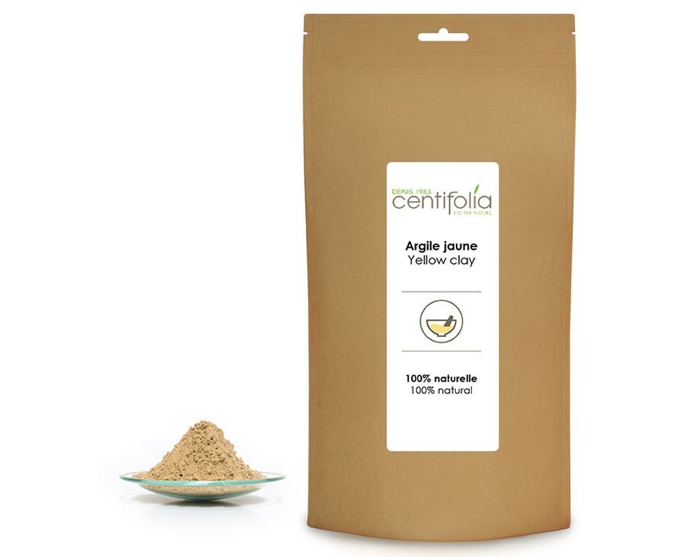 Argile jaune poudre - Centifolia - 250 g