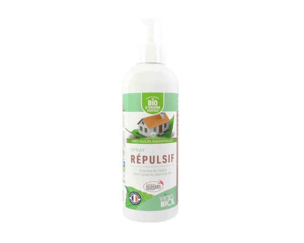 Spray répulsif chiens et chats - Biovetol - 240 ml