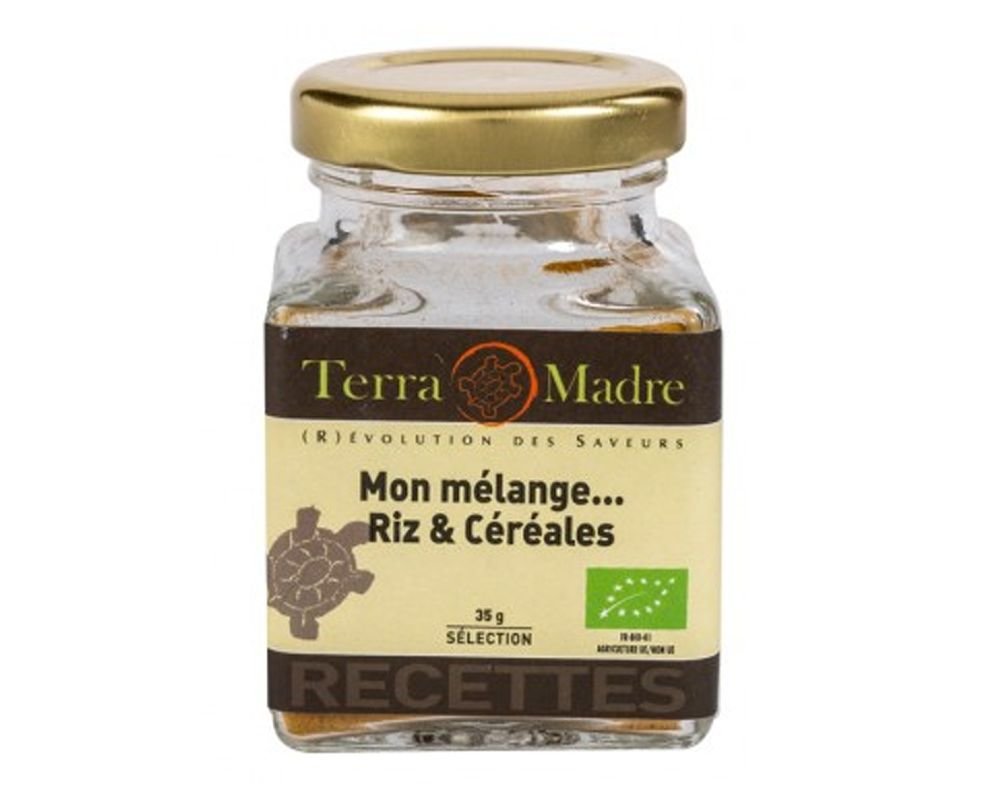 Mon mélange Riz & Céréales - épices bio - Terra Madre - 35 g