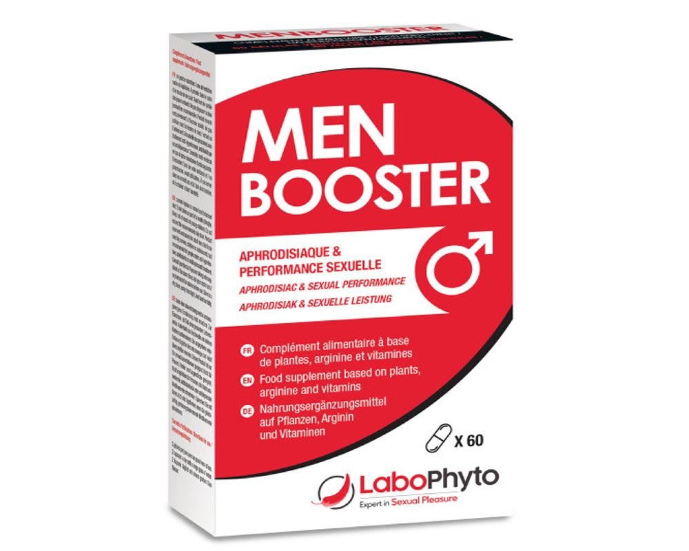 Menbooster - Complément aphrodisiaque - Labophyto - 60 gélules