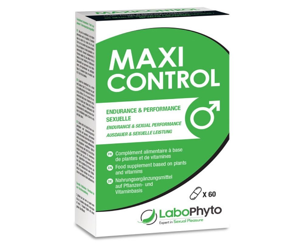 MaxiControl - Endurance sexuelle - Labophyto - 60 gélules