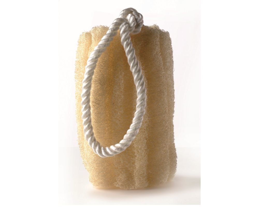 Raw loofah with cord - Mahdia