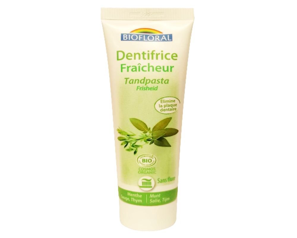 Dentifrice fraîcheur - Bio - Biofloral - 100gr