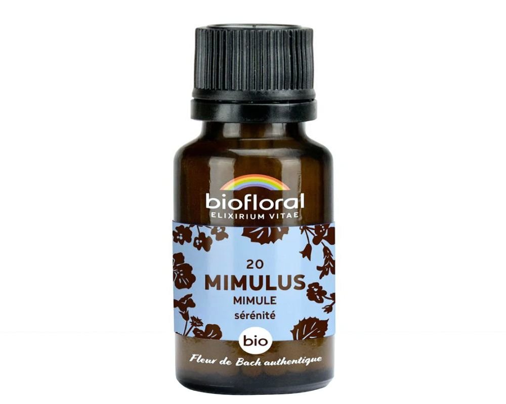 Fleur de Bach n°20: Mimule/Mimulus (sans alcool) Biofloral