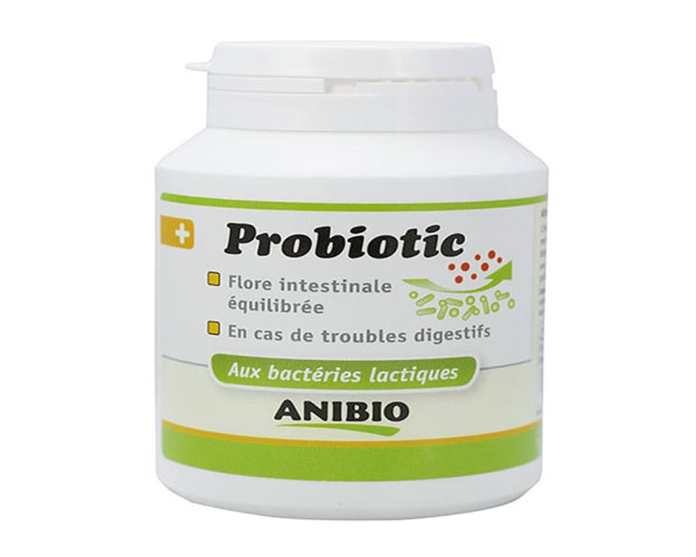 Probiotique pour Chiens et Chats Anibio - Soutien Digestif Naturel
