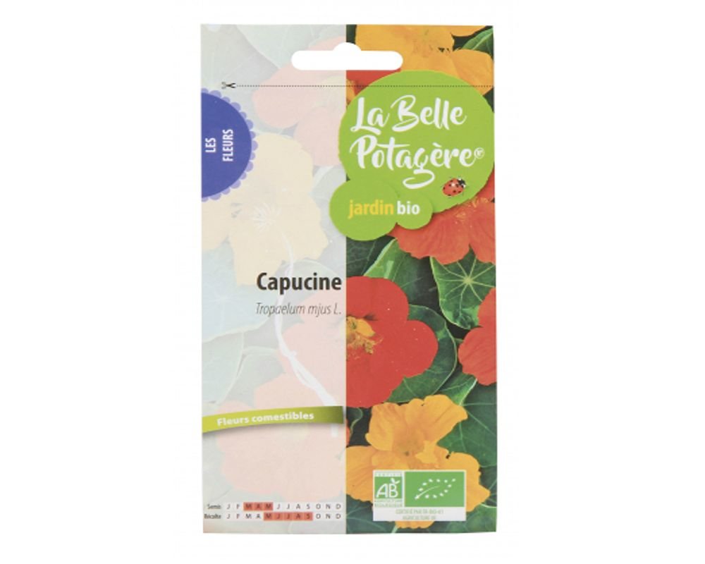 Capucine - Graines reproductibles BIO