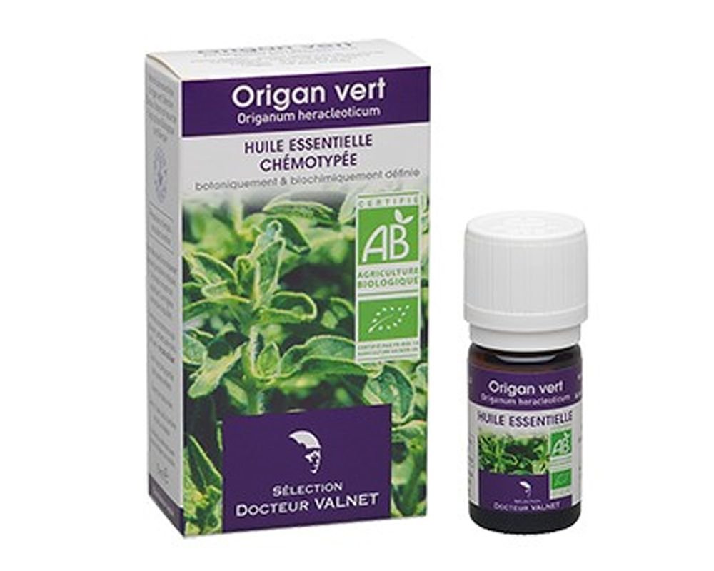 Huiles essentielles d'Origan vert - Bio - 5ml - Dr Valnet.