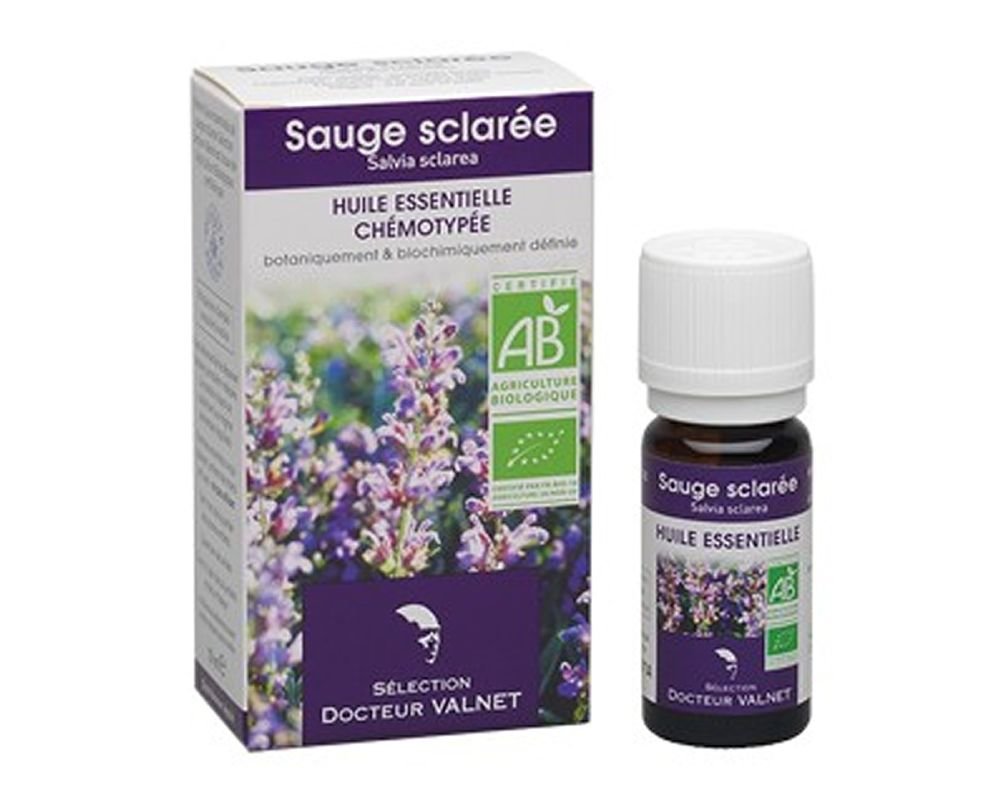 Huile essentielle de sauge sclarée - Bio - 10ml - Dr Valnet