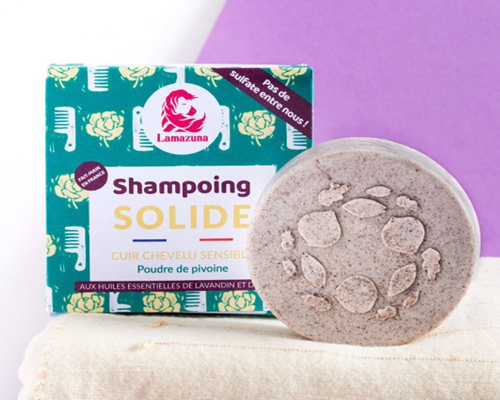 Shampoing solide Cuir Chevenu Sensible - Lamazuna