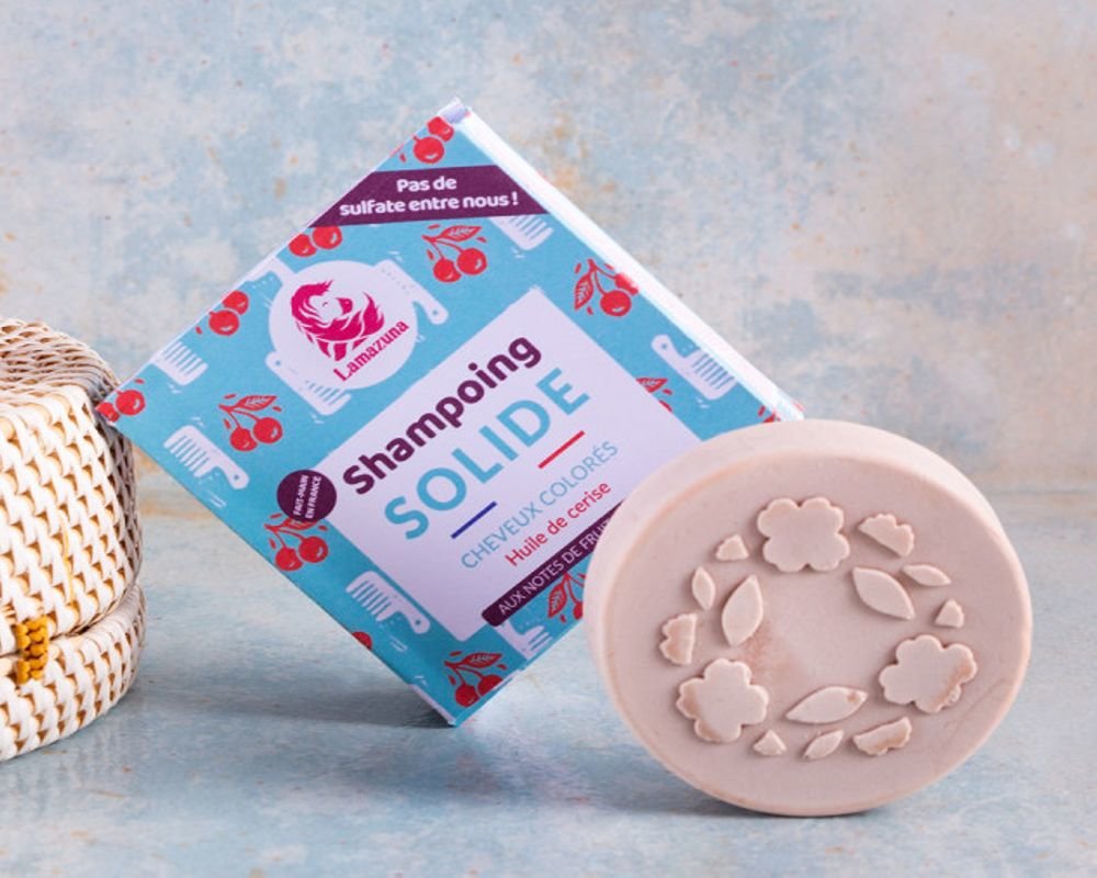 Shampoing solide cheveux colorés - Lamazuna