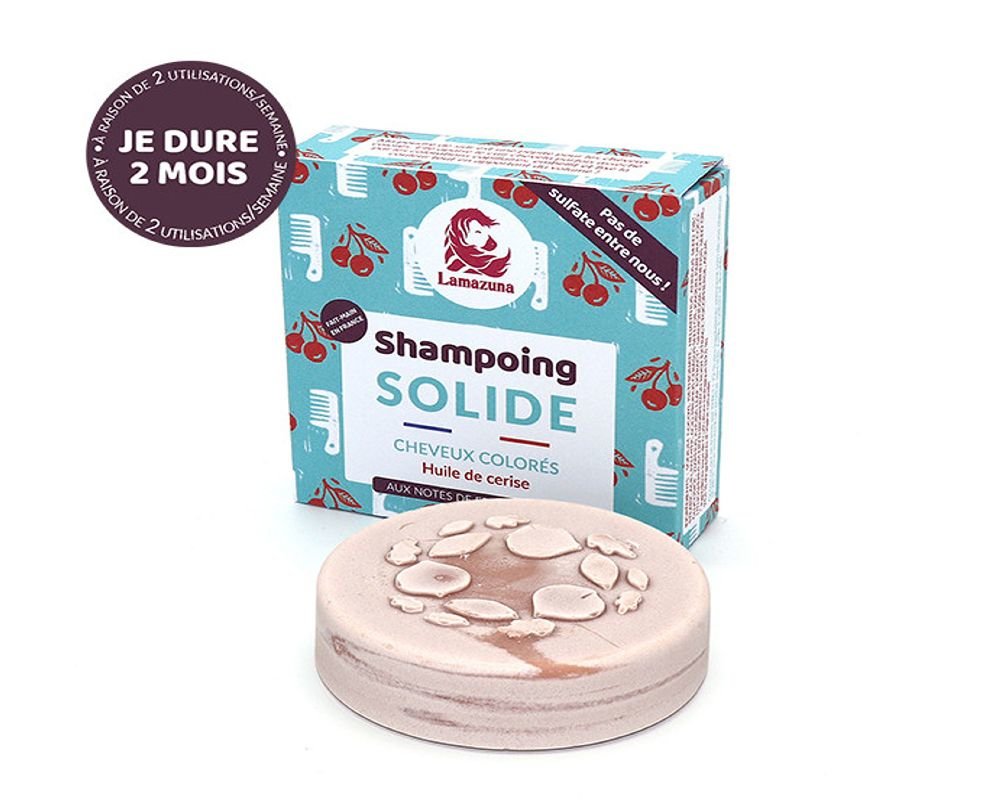 Shampoing solide cheveux colorés - Lamazuna