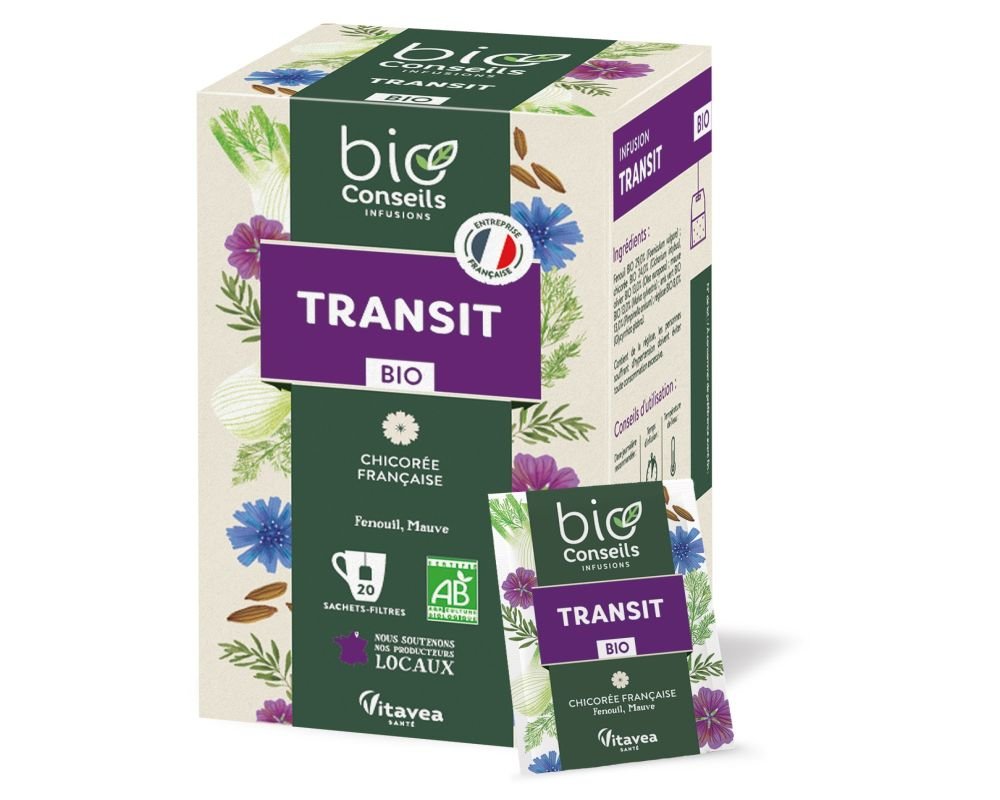 Infusion Transit - bio Conseils - 20 sachets