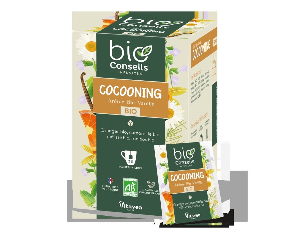 Infusion Cocooning - bio Conseils - 20 sachets