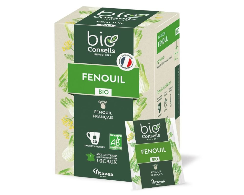 Infusion Fenouil - bio Conseils - 20 sachets