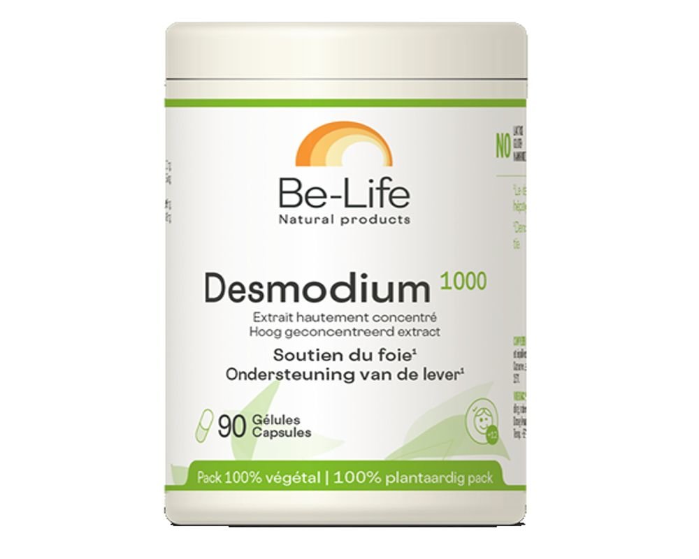 Desmodium 1000 - Hepatic drainer - be-life - 90 capsules
