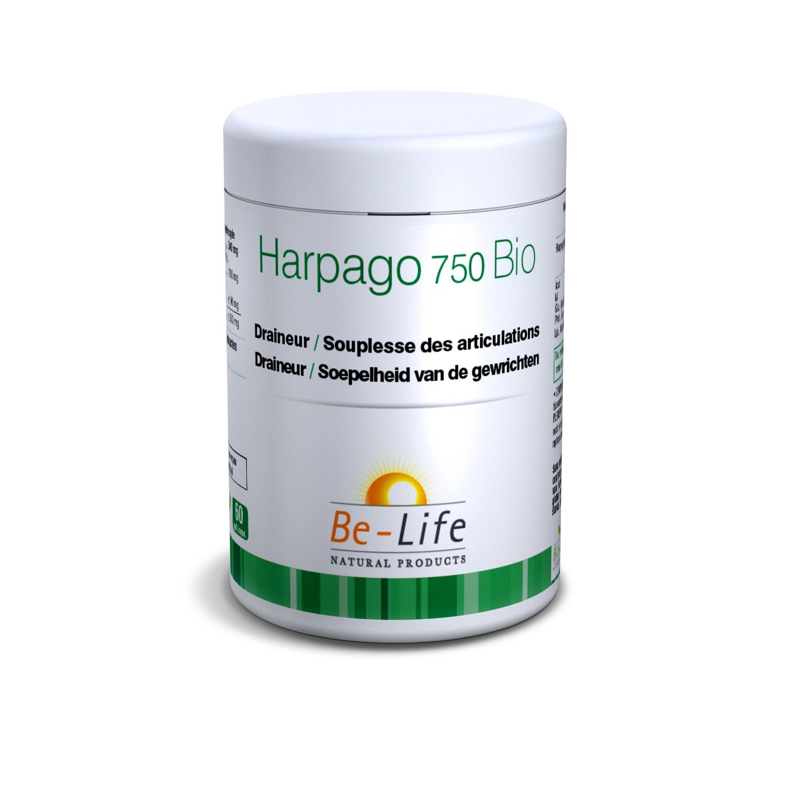 Plant extracts: Harpago 750-60 capsules - be-life.