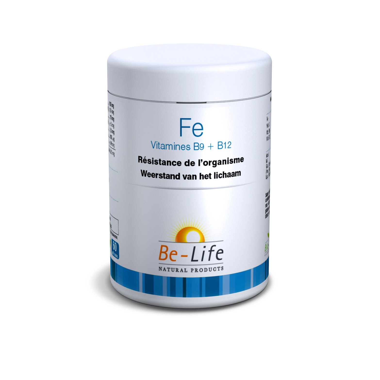 Fer : Fe - 60 gélules - be-life