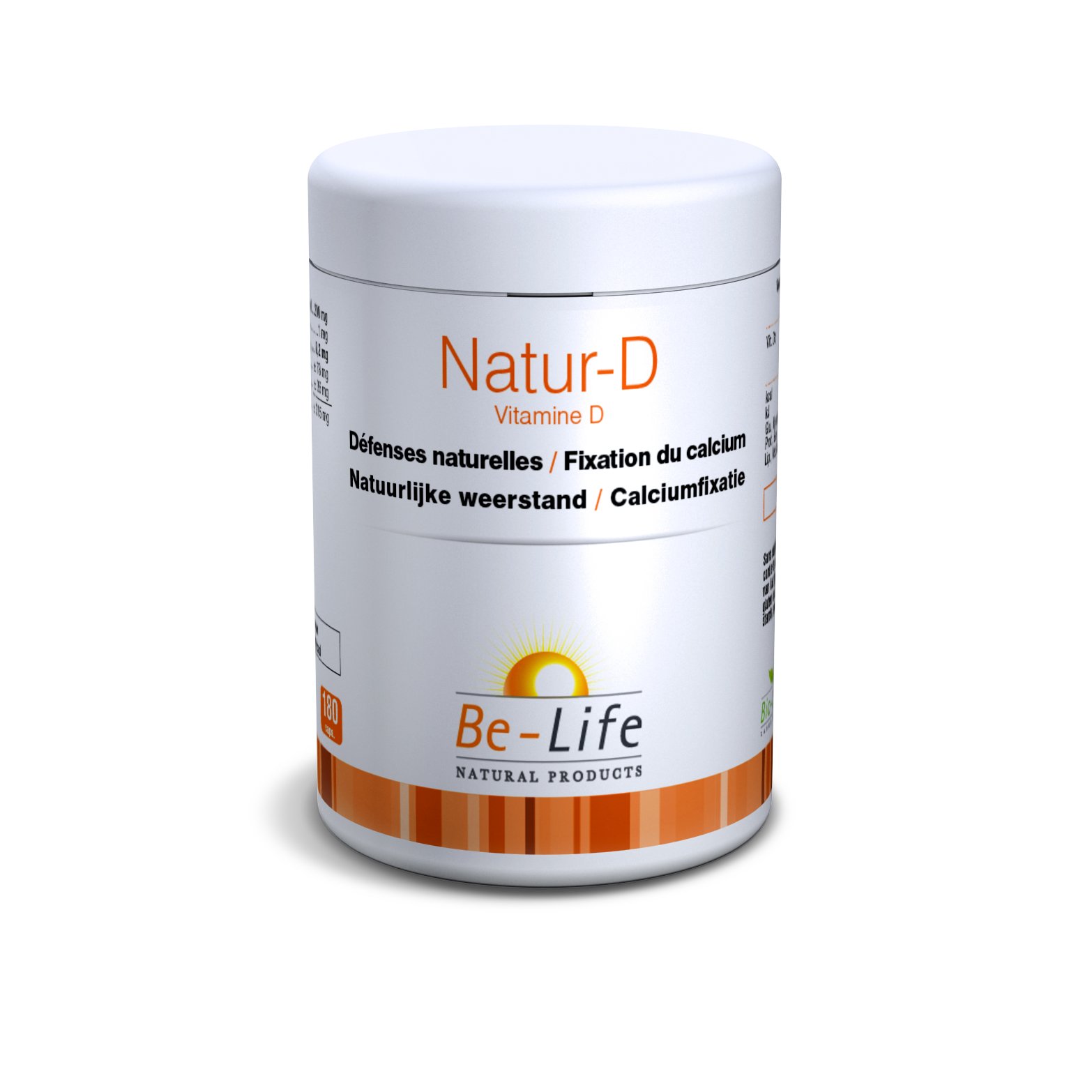 To help calcium binding and support your natural defenses: Natur-D