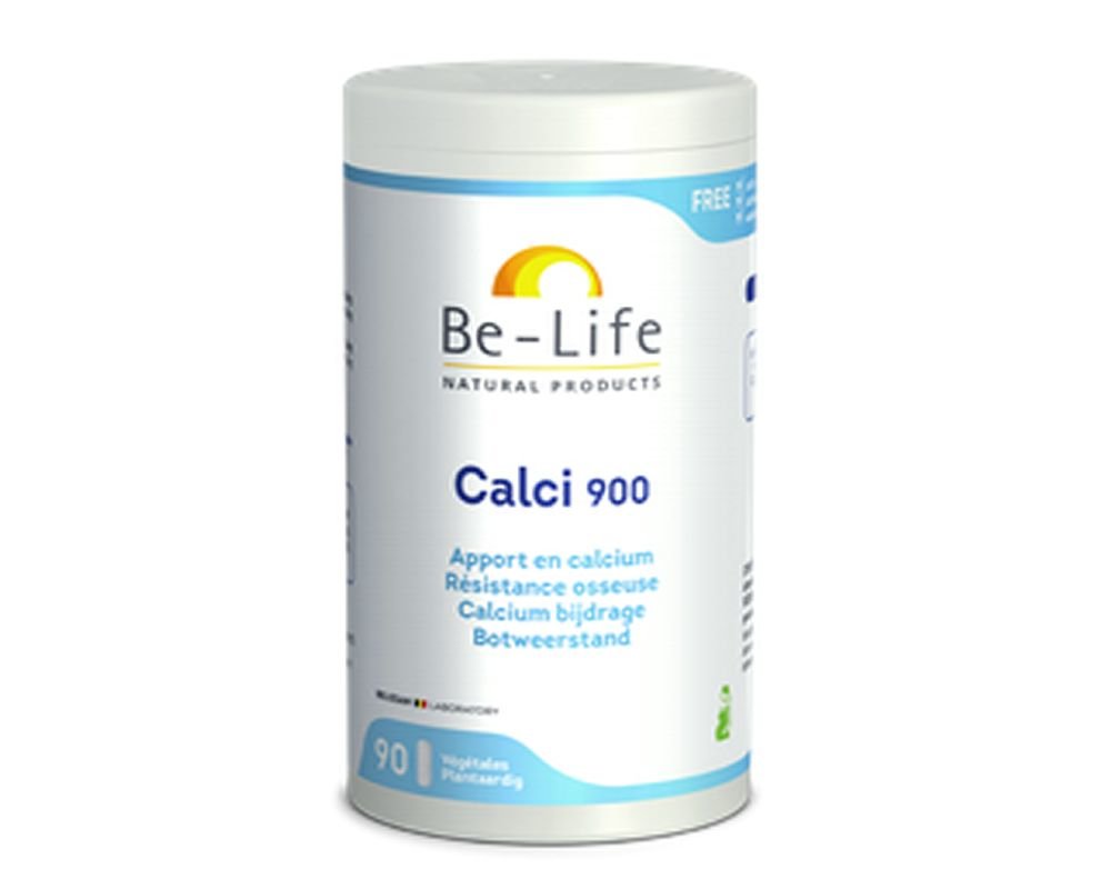 Calci 900 (calcium-magnésium) - 90 gélules - Be-Life