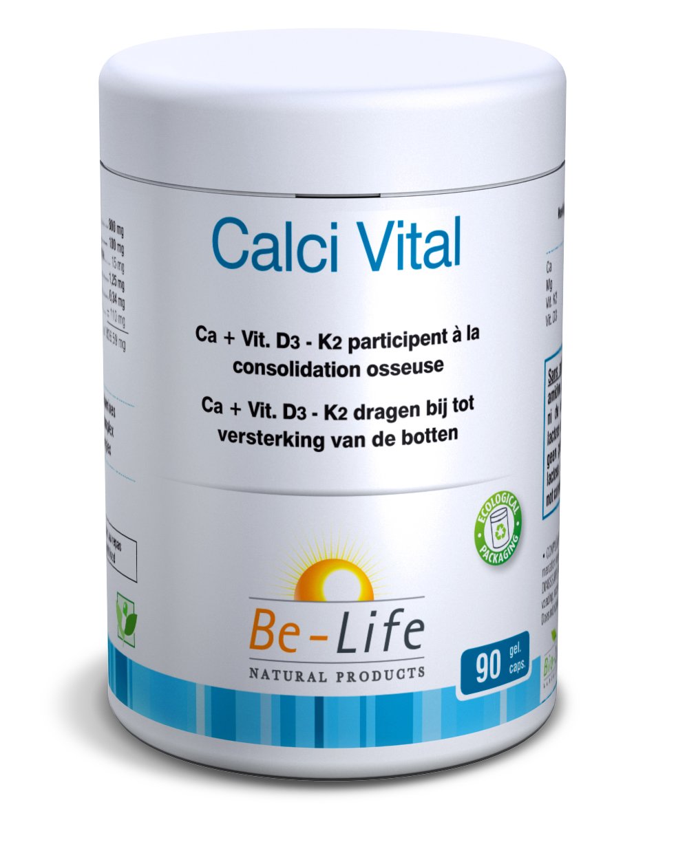 Calci Vital - 90 gélules - Be-Life