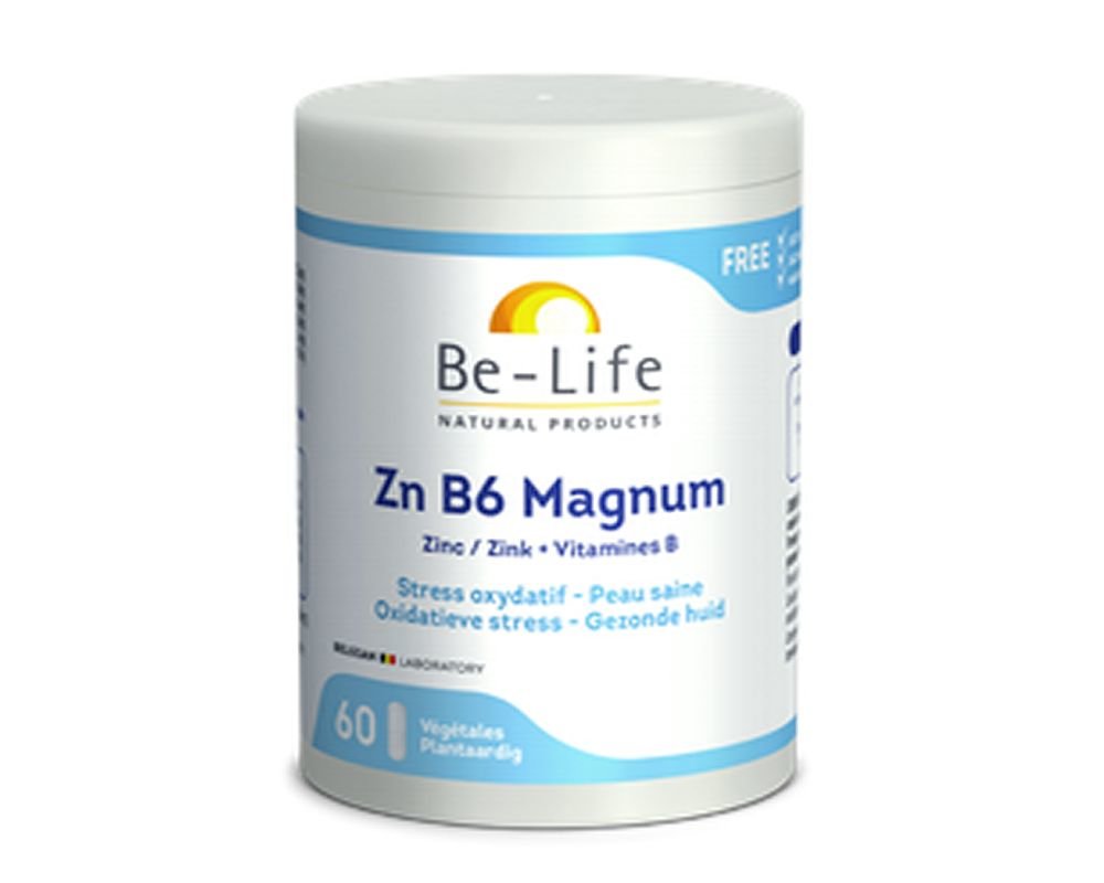 Zn B6 Magnum - 60 gélules - Be-Life