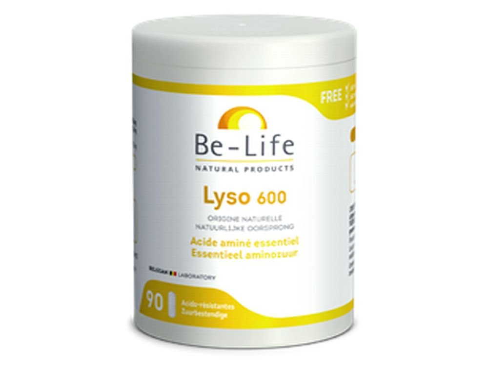 Complément alimentaire: Lyso 600 (90 gélules) - Be-Life