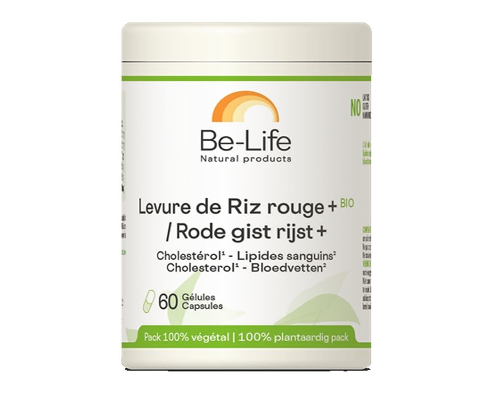 Red yeast rice + - Organic - 60 capsules - Be-Life