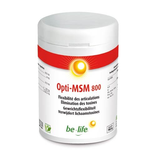 Joints: Opti MSM - 60 capsules - be-life.