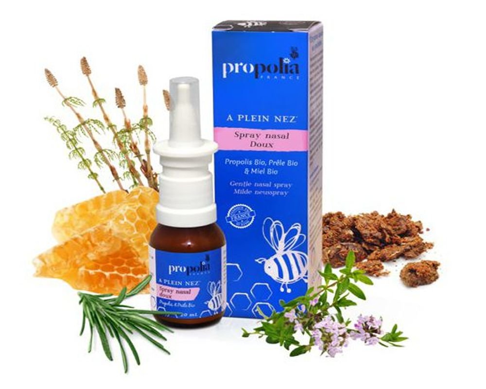 Stuffy nose: nasal spray Propolis plants - 20 ml - Propolia.
