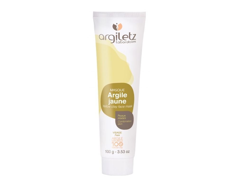 Masque à l'argile jaune - 100ml - Argiletz