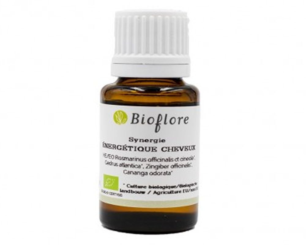 Énergétique Cheveux - Huile essentielle - Chute de cheveux - Bioflore