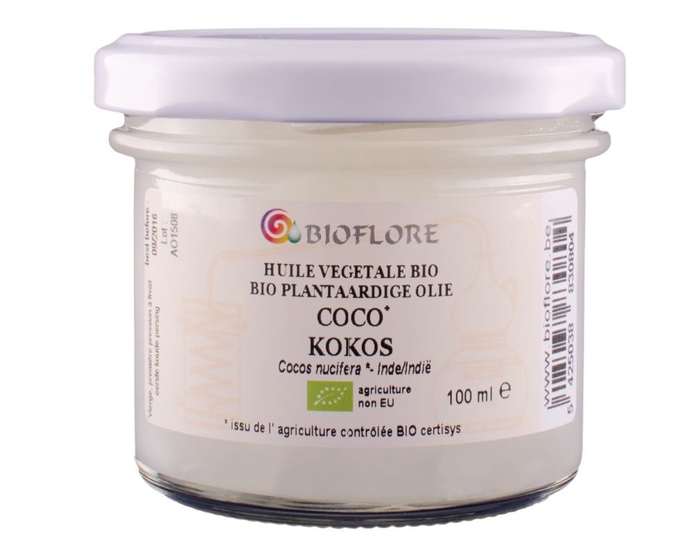 Huile de coco vierge - bio - 100ml - Bioflore