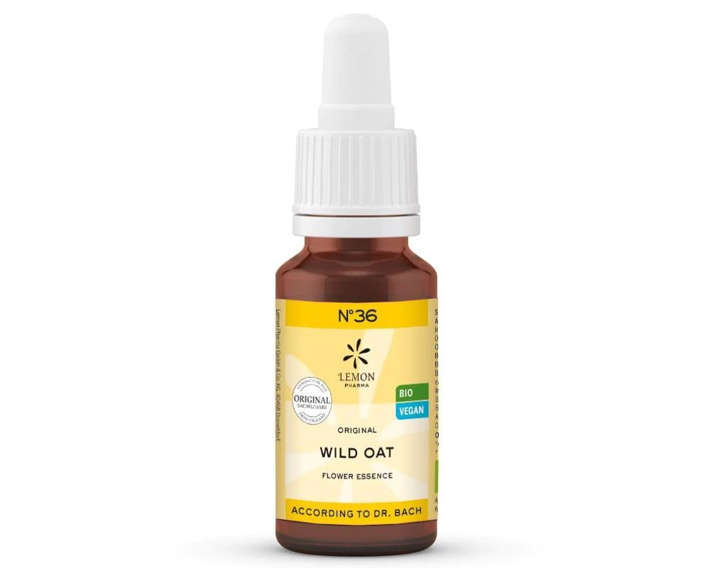 Fleur de Bach n°36 : Wild Oat - Avoine sauvage - Lemon Pharma - 20 ml