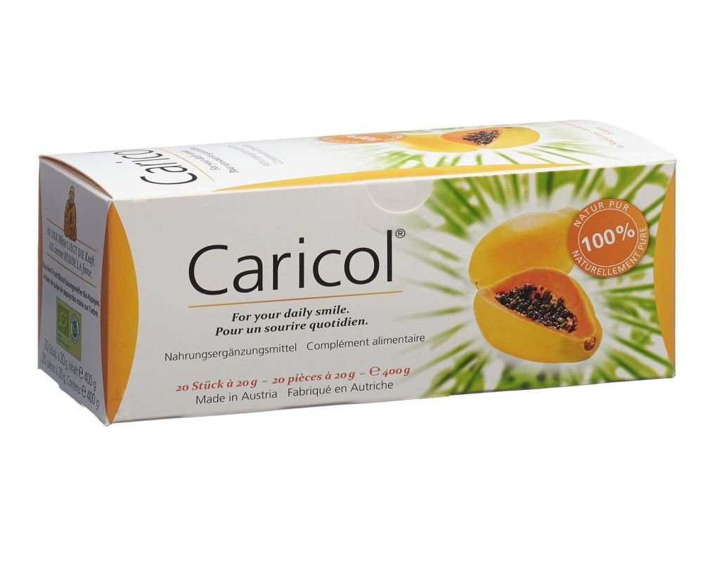 Caricol - Maintien du transit intestinal - Pulpe de papaye
