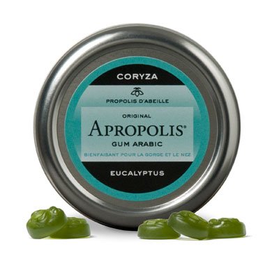 Pastilles "Gum Arabic" propolis-eucalyptus - 40 g - Apropolis