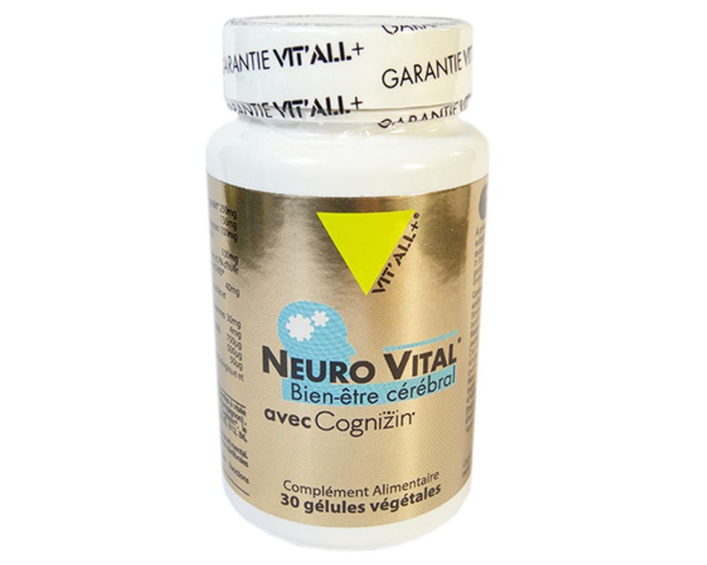 Neuro Vital - Bien-être cérébral - Vit'All+ 30 gélules