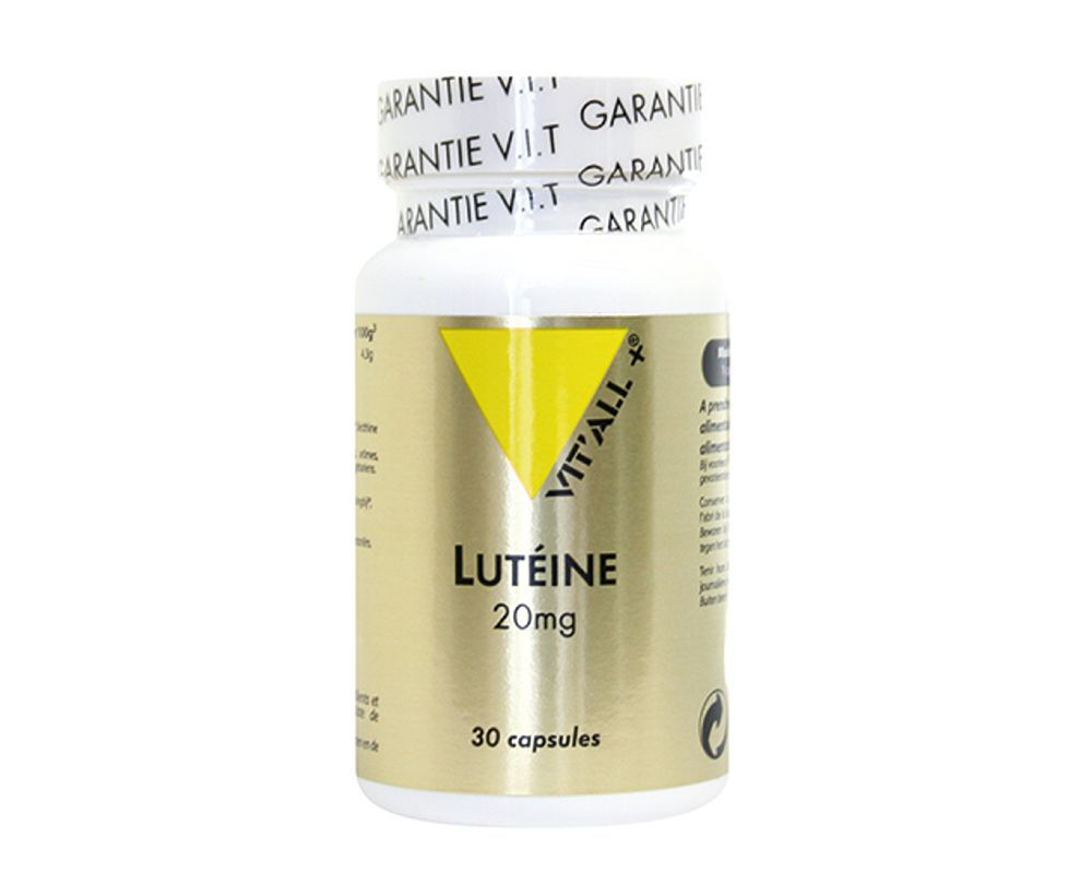 Lutéine 20 mg - 30 capsules Vit'All+