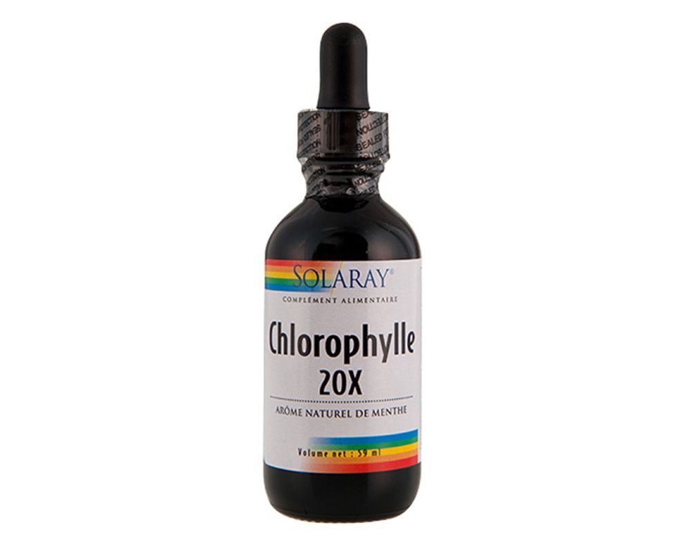 Chlorophylle liquide 20x Solaray - 59 ml