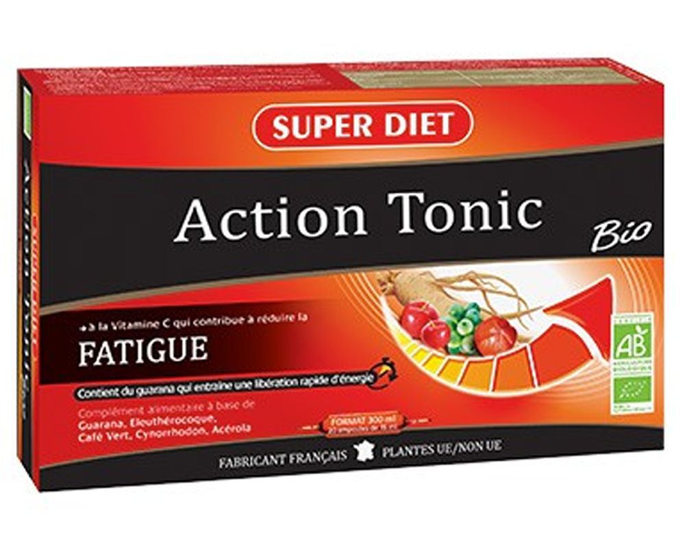 Action Tonic bio - Super Diet - 10 ampoules