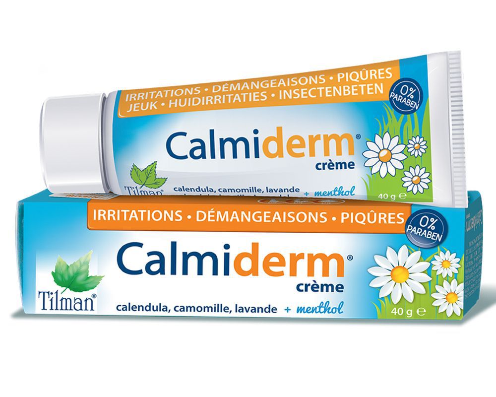 Irritations cutanées: Calmiderm crème (40g) - Laboratoire Tilman