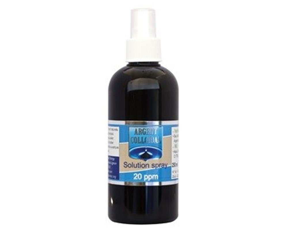 Solution Argent Colloïdal 20 ppm (spray 250ml) - Laboratoire Vecteur Energy